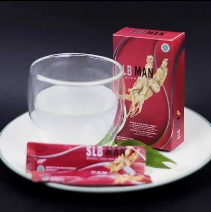 SLB Man Minuman Serbuk Ginseng 1 Box isi 10 Sachet Rasa Markisa ...
