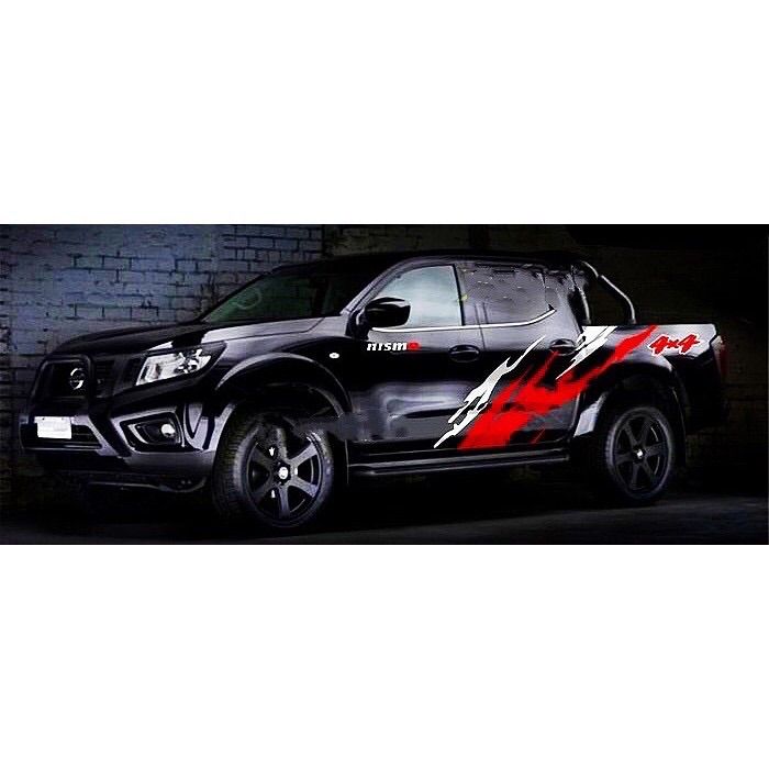 (Ready Stock ) S81# 4x4 Off Road Car Body Vinyl Decal Sticker hilux ...