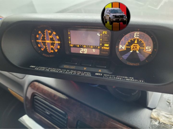 2000-2003 Land Cruiser Prado 90 series Inclinometer LJ95 RZJ95 KZJ95 ...