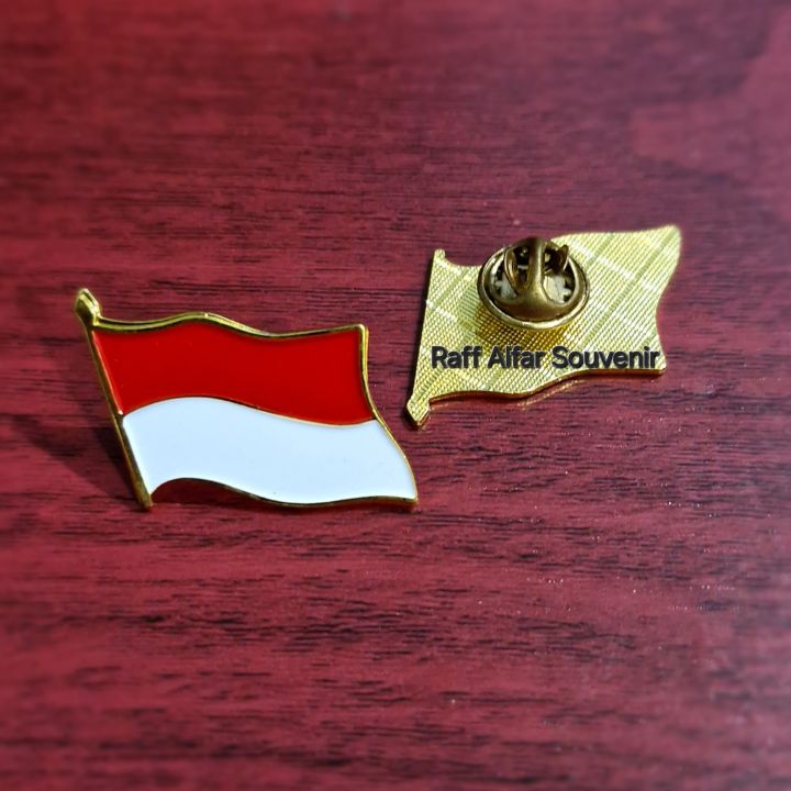 PIN BENDERA MERAH PUTIH - PIN BENDERA INDONESIA | Lazada Indonesia
