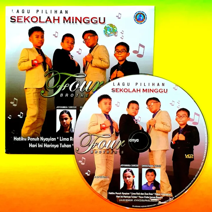 KASET VCD LAGU ROHANI ANAK SEKOLAH MINGGU-LAGU ANAK ROHANI-VCD LAGU ...
