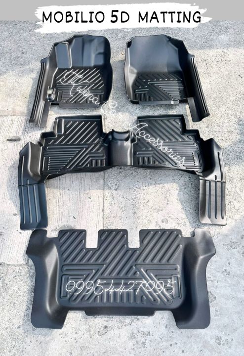 MOBILIO 2014-2023 5D FULLY EXTENDED DEEP DISH MATTING | Lazada PH