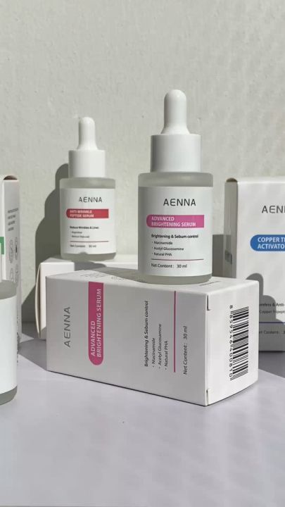 AENNA เซรั่มหน้าเนียน ลดหลุมสิว ผิวกระชับ ช่วยปรับโครงสร้างผิวให้รูขุม ...