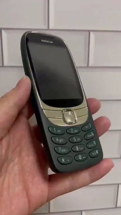 【100% Authentic 】 Nokia 6310 Android phone MP4 Radio keyboard phone ...