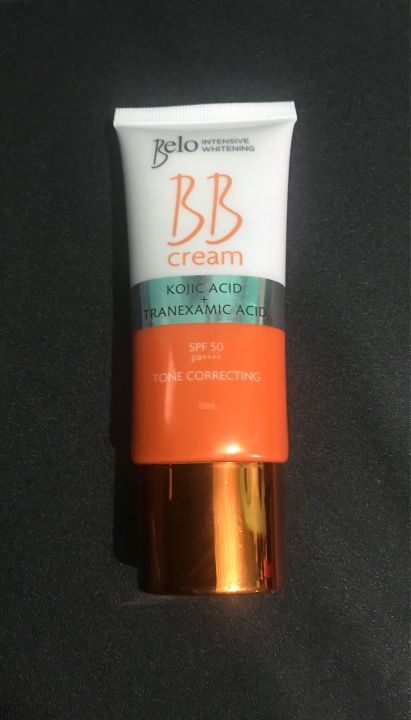 Belo Intensive Whitening BB Cream (Kojic acid + tranexamic acid ...