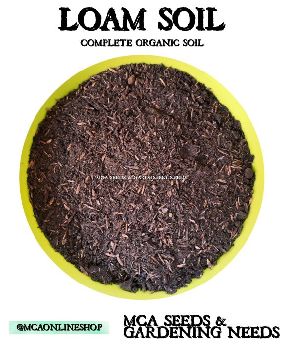 Loam Soil complete organic soil for plants, ornamental, fruits and ...