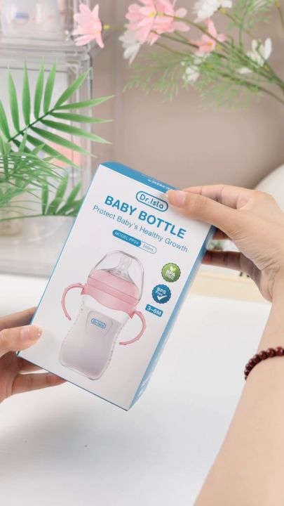 Dr.lsla Dot Bayi Botol Susu 330ml/240ml/150ml Wide Neck Feeding Bottle ...