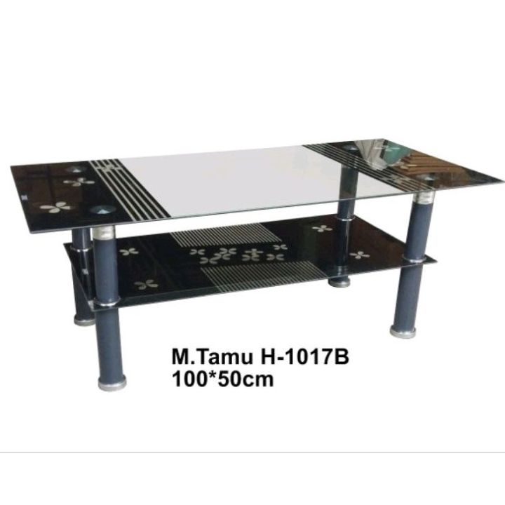 Meja Tamu Import Kaca Tempered Glass (Promo Harga) | Lazada Indonesia