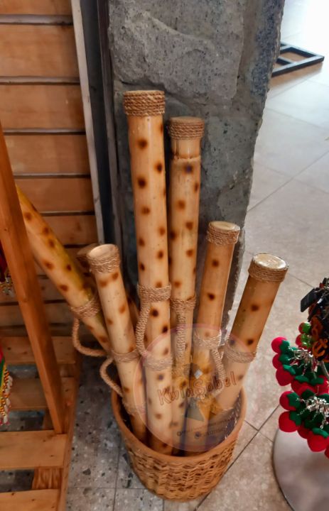 Bamboo Rainmaker Sound Instrument made in Zambales Rain Maker | Lazada PH