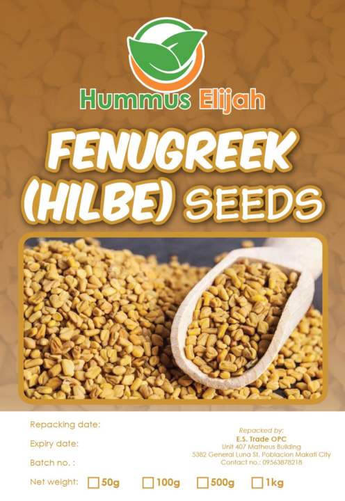 Fenugreek Seeds (Hilbe) - 50g/100g/500g/1kg/5kg | Lazada PH