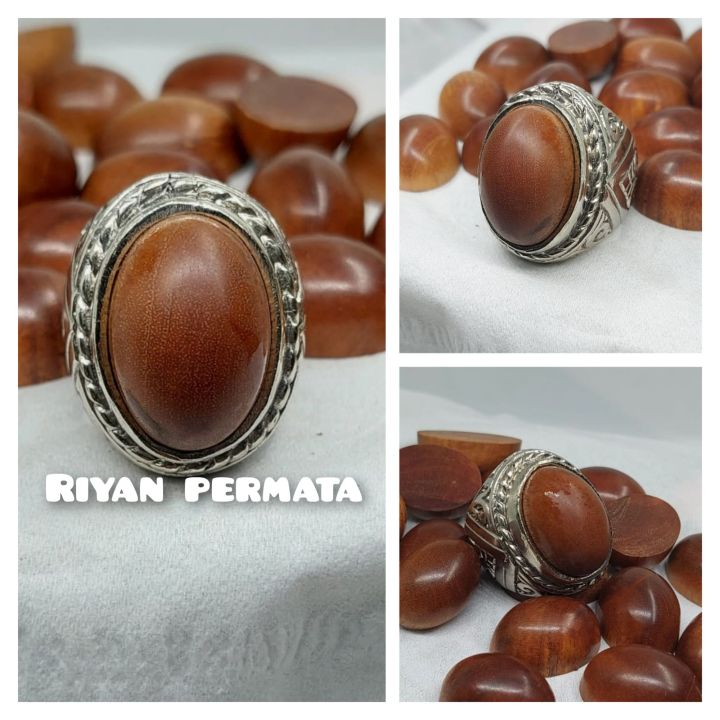 Cincin akik kayu stigi laut | Lazada Indonesia