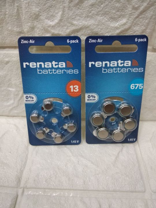 Baterai renata/ baterai alat bantu dengar Ag13/Ag5 | Lazada Indonesia