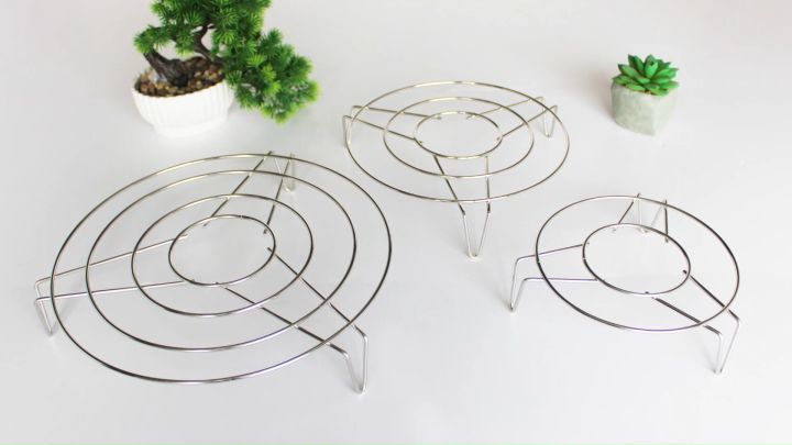 STAINLESS POT STAND WITH 3 DIFFERENT SIZES patungan stainless steel ...