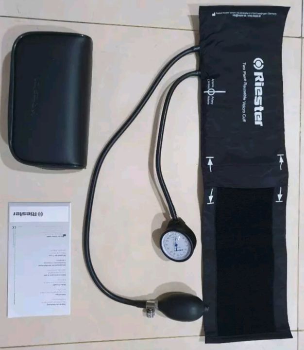 Tensimeter Exacta RIESTER Germany ORIGINAL Fullset Tensi Jarum Manual ...