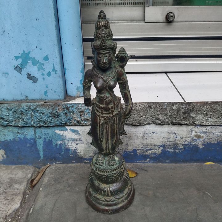 Patung Arca Dewi Tara Bahan Kunigan | Lazada Indonesia