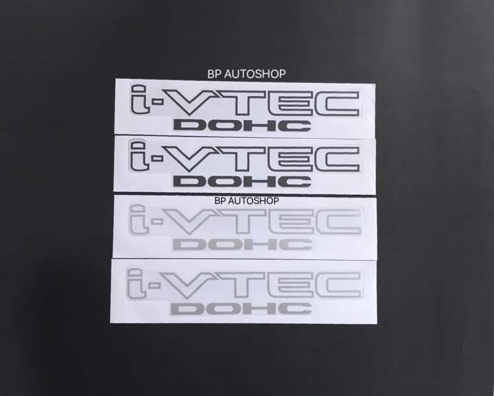 BP. สติ๊กเกอร์ i-VTEC DOHC ติดรถ HONDA ได้ทุกรุ่น (มีให้เลือก 2 สี ...