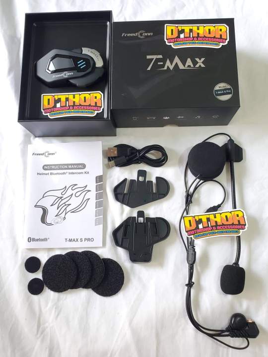 Freedconn Tmax S Pro Bluetooth Intercom | Lazada PH