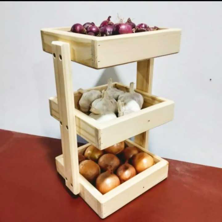 KITCHEN STORAGE RACK/RAK BAWANG / ONION DECORATION RACKS / SPICE RACK ...