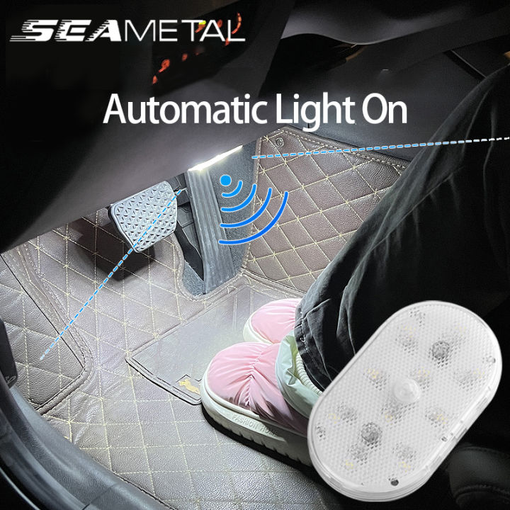 SEAMETAL Car Interior Dome Light Mini LED Finger Touch Sensor with ...