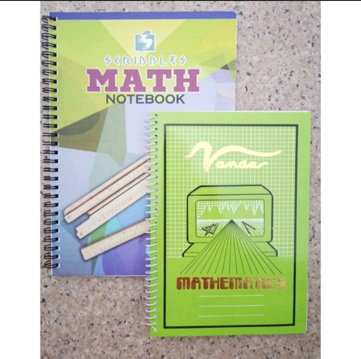 MATH NOTEBOOK RANDOM DESIGN & BRAND | Lazada PH