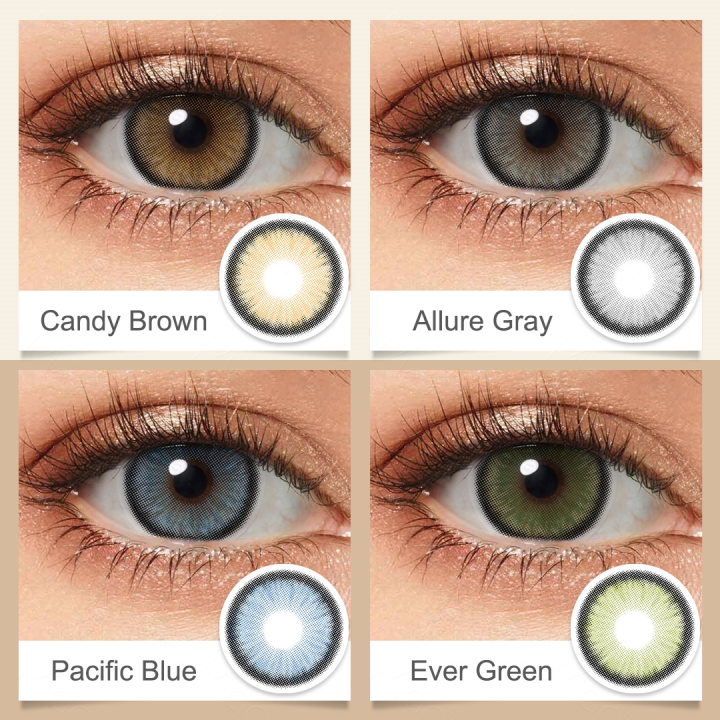 [Diamond Series-Power(0.00~-8.00)] Magister Contact Lens Power 1Pair ...