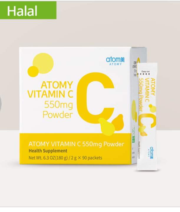 Atomy Vitamin C 550mg Powder Supplement 2g/pkt | Lazada