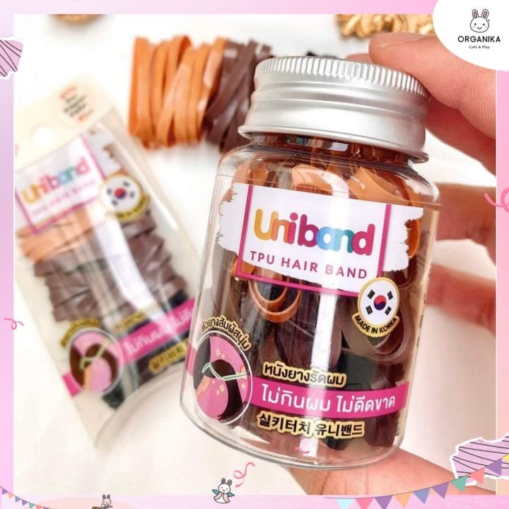 ไซส์ใหญ่ Widy ยางรัดผมเกาหลี Uniband ยางเส้นหนา แบบขวด สำหรับผู้ใหญ่ ผม ...