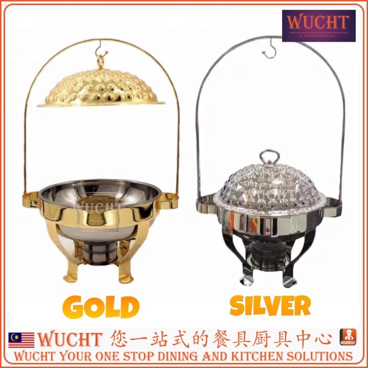【WUCHT】Old Luxury Hanged Chafer Hanging Chafing Dish Crown Saudi Arabic ...