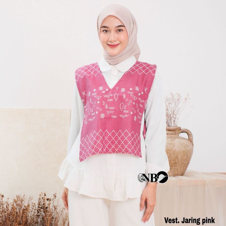 Vest Batik Wanita Kekinian | Lazada Indonesia