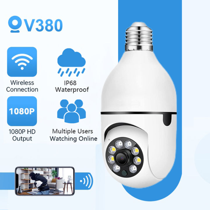 V380 PRO CCTV Camera Wifi Connect 360 CCTV With Audio And Speaker Tapo ...
