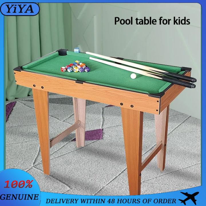 27x14 centimeter Mini billiard Table for Kids wooden with tall feet ...