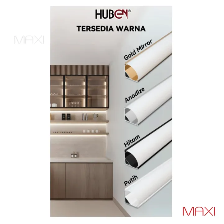 HUBEN/TSM RULAM-1616 & LC 034 - Panjang 1 M dan 1,5 M - Rumah Lampu LED ...