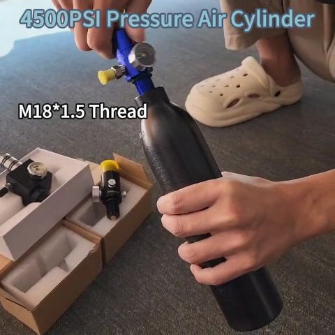 4500Psi/30MPa Pcp Bottle Tank 1800Psi Output Regulator Valve Paintball ...