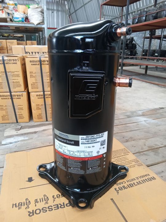 คอมเพรสเซอร์แอร์มือสอง รุ่น ZR72 ขนาด 60000 btu น้ำยา R22 ไฟ 380 ...