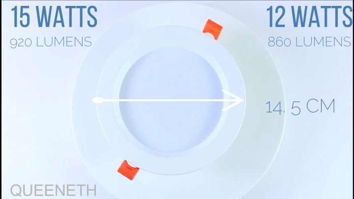 LED Recessed Pin Light Round Square Thin Lights for house Super Bright ...