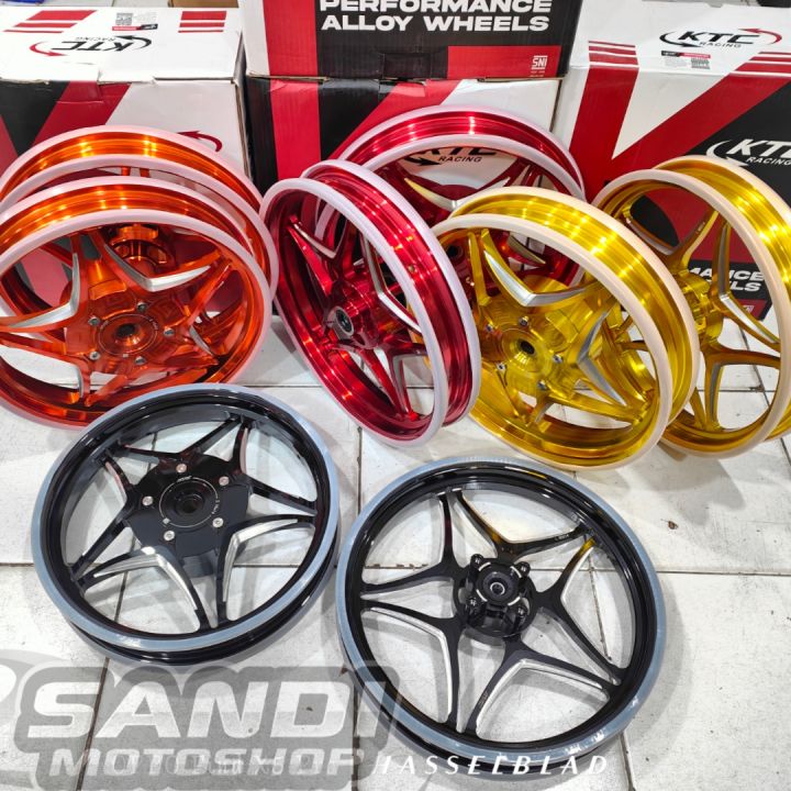 New Produk Ktc Racing Ares Model Bintang Velg Racing Ktc Beat Scopy ...