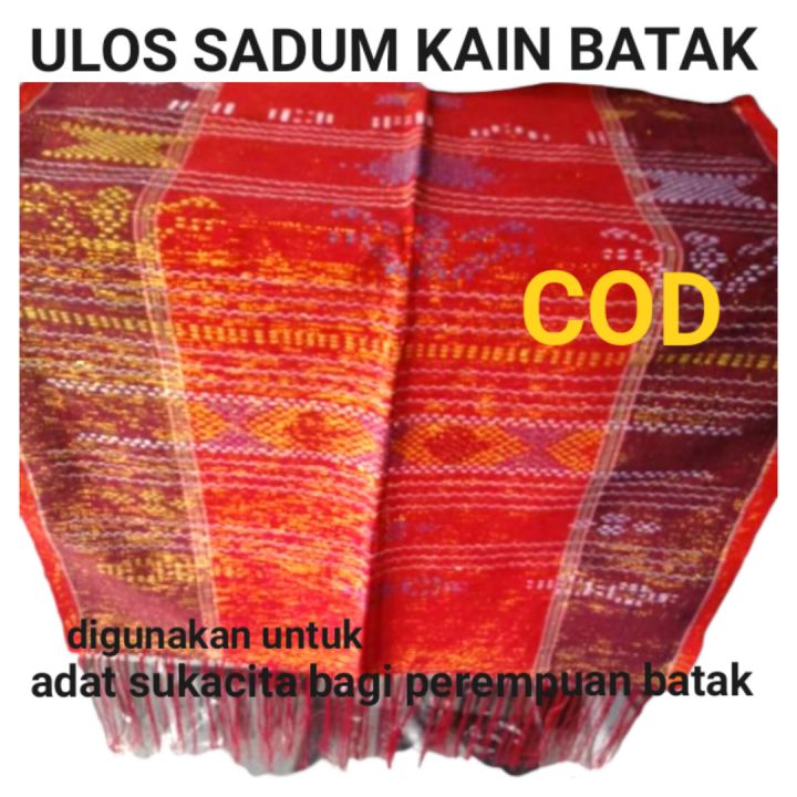 ULOS SADUM ULOS HOLONG KAIN ADAT BATAK KAIN PESTA | Lazada Indonesia