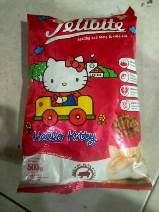 Makan kucing felibite merah 500gr | Lazada Indonesia