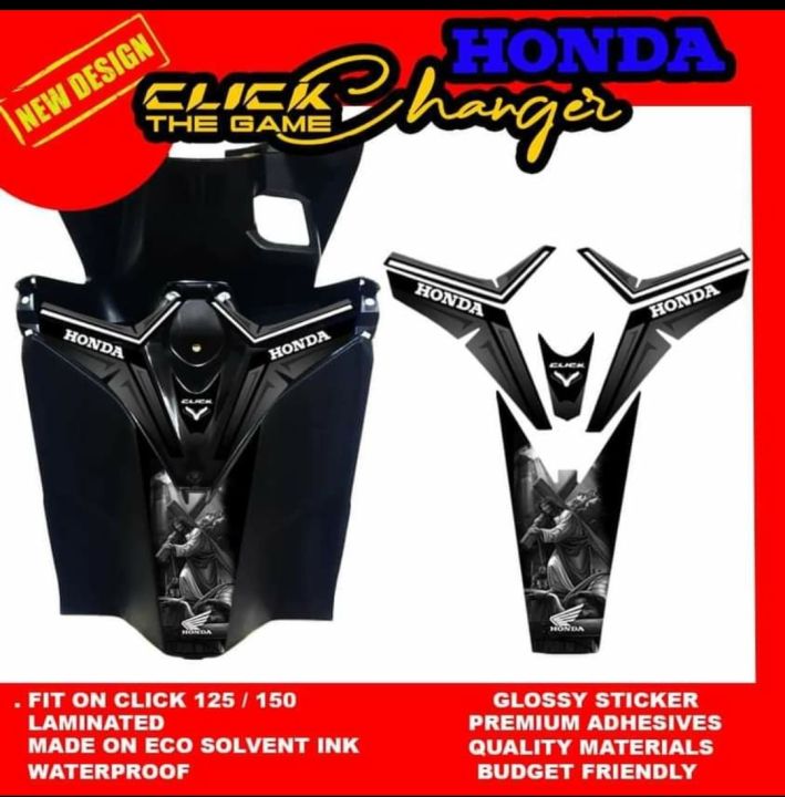 Inner Fairing sticker For Honda Click 125/150i V2 accessories for Honda ...