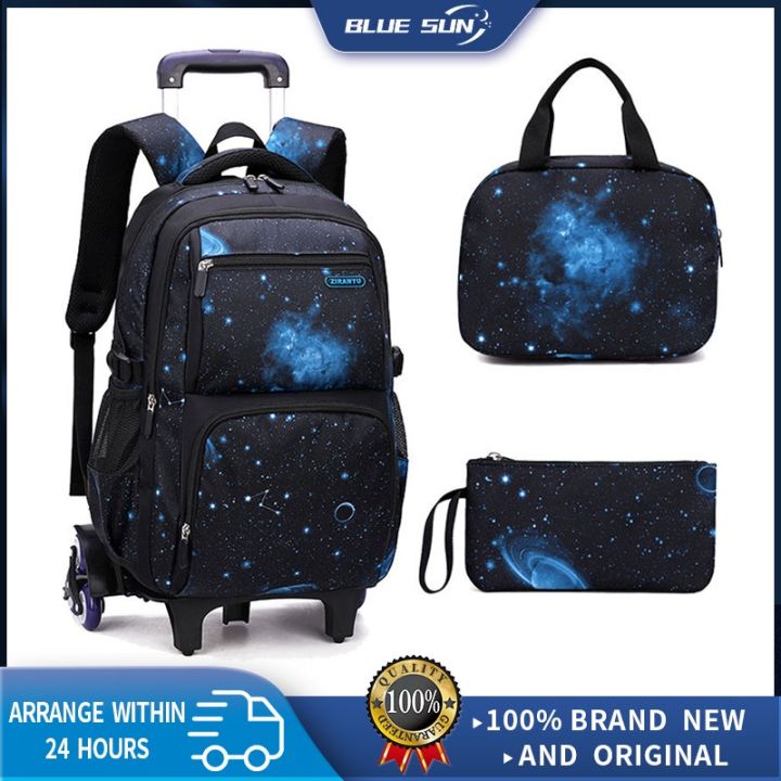 【48 hours delivery】New 6 Wheels Travel Rolling Luggage Bag School ...