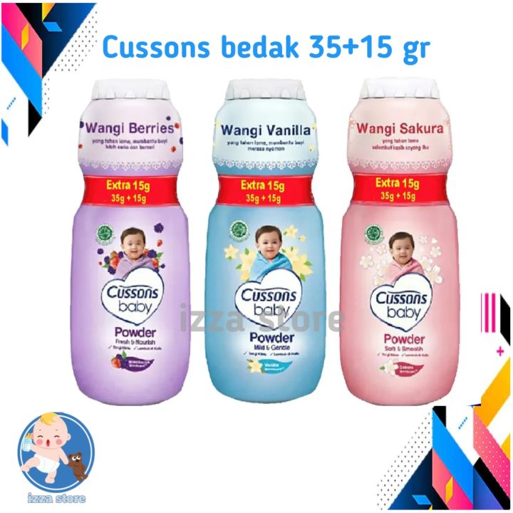 CUSSONS Baby Powder Soft & Smooth / Mild & Gentle / Fresh & Nourish ...