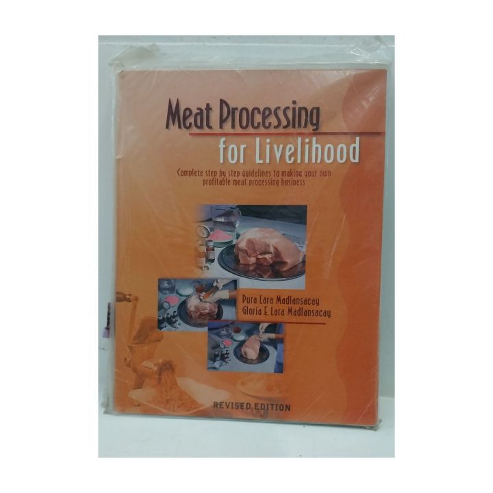 Meat Processing For Livelihood Softcover | Lazada PH