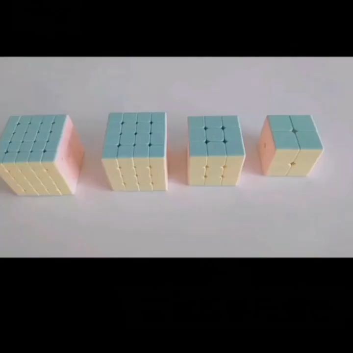 CHEF MADE Rubik's Cube รูบิค 3x3 4x4 5x5 ลูกบาศก์ ลูกบาศก์มาการง ทรง ...