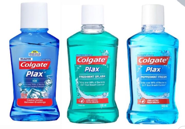 Colgate Plax Peppermint Fresh Mouthwash, 100ml | Lazada PH