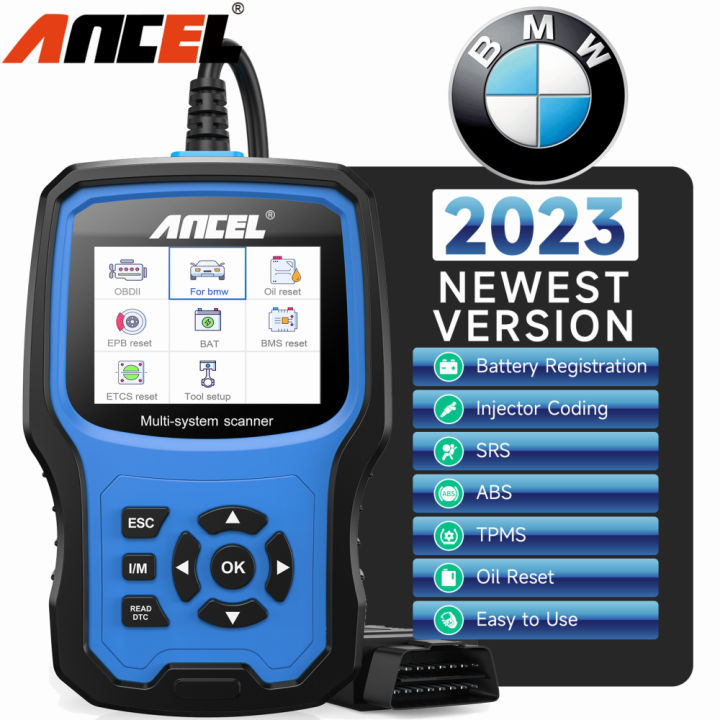 Just for BMW】ANCEL BM700 OBD2 Scanner Full System Scan with Oil EPB SAS ...