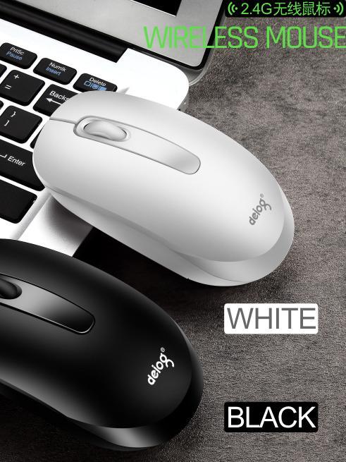 Delog Q3 Wireless Mouse Office Gaming Laptop Tablet TV Optical Mouse ...