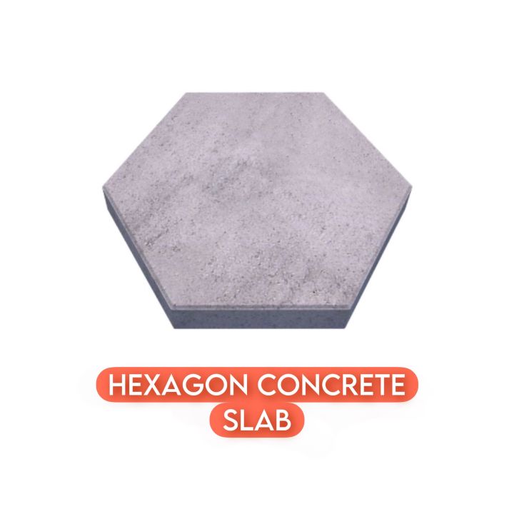 Hexagon Concrete Slab / Hexagon Stepping Stone / Landscape Decoration ...