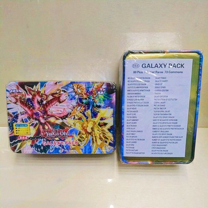Yu-Gi-Oh Cards Tin Can #884 Galaxy Pack | Lazada PH
