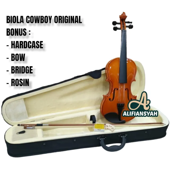 Biola akustik cowboy import china 3/4 dan 4/4 | Lazada Indonesia