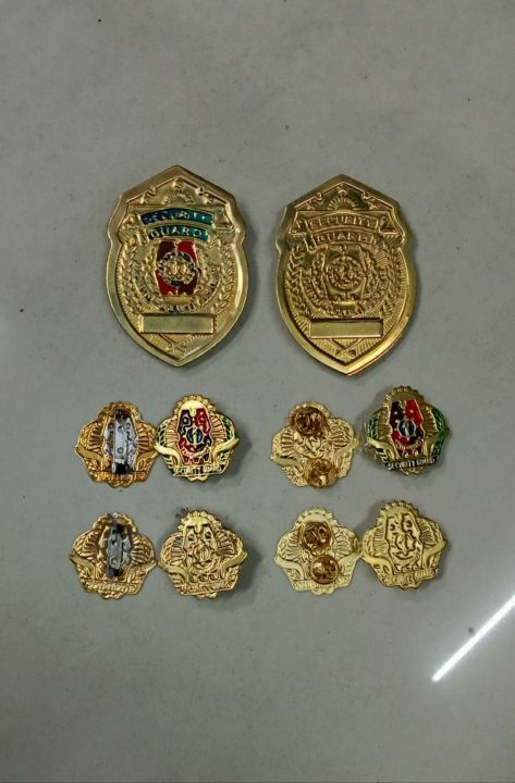 security guard accessories pin | Lazada PH